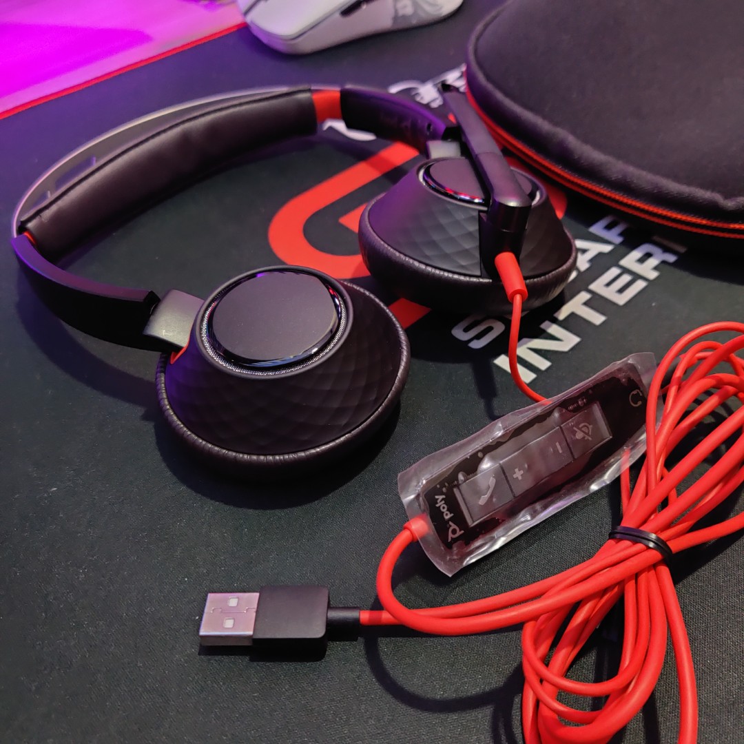 Headset Blackwire 5220 USB A, Audio, Headphones & Headsets on Carousell