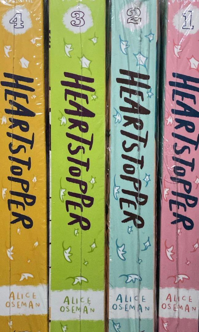 HEARTSTOPPER Volume 1 - 4 Paper-back, Hobbies & Toys, Books & Magazines ...