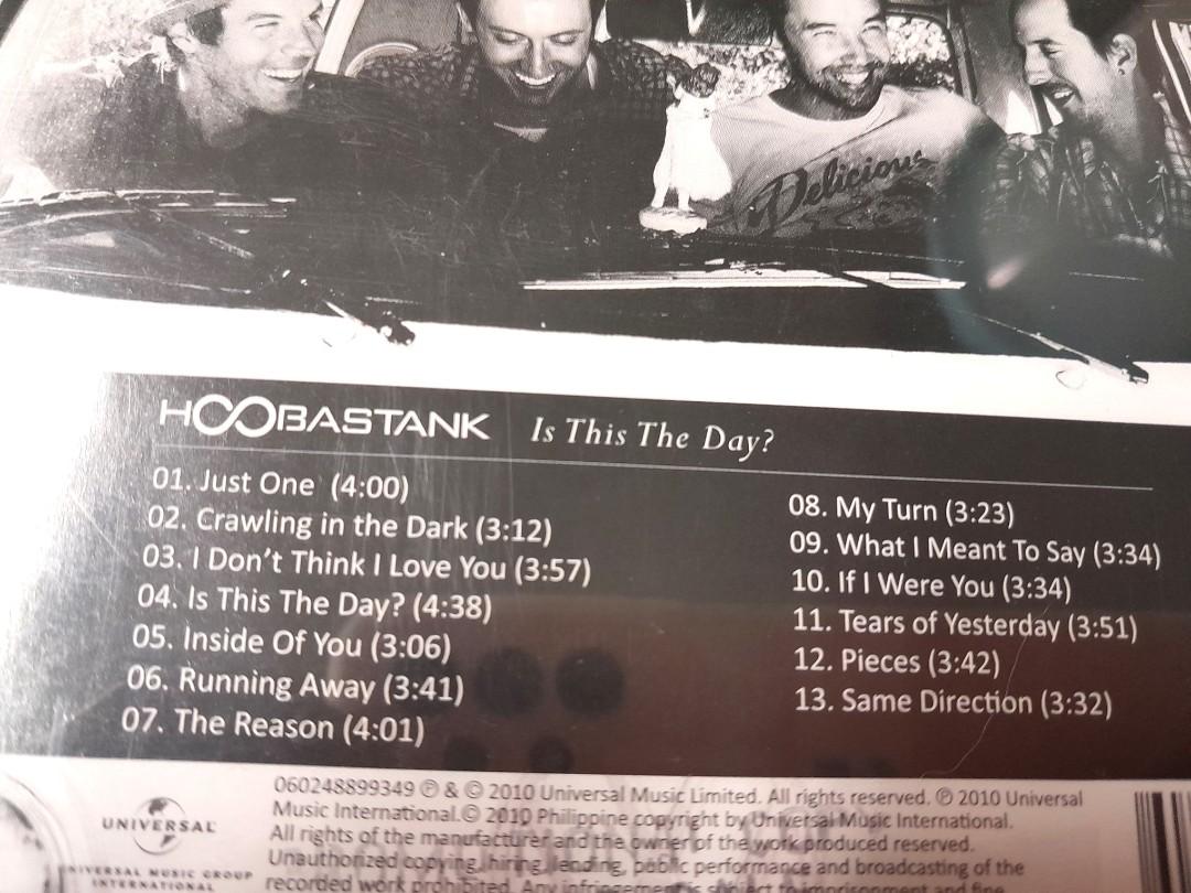 Hoobastank (is this the day) CD, Hobbies & Toys, Music & Media, CDs ...