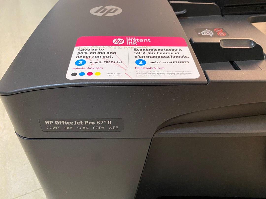 HP 8710 Pinter scanner, Computers & Tech, Printers, Scanners & Copiers ...