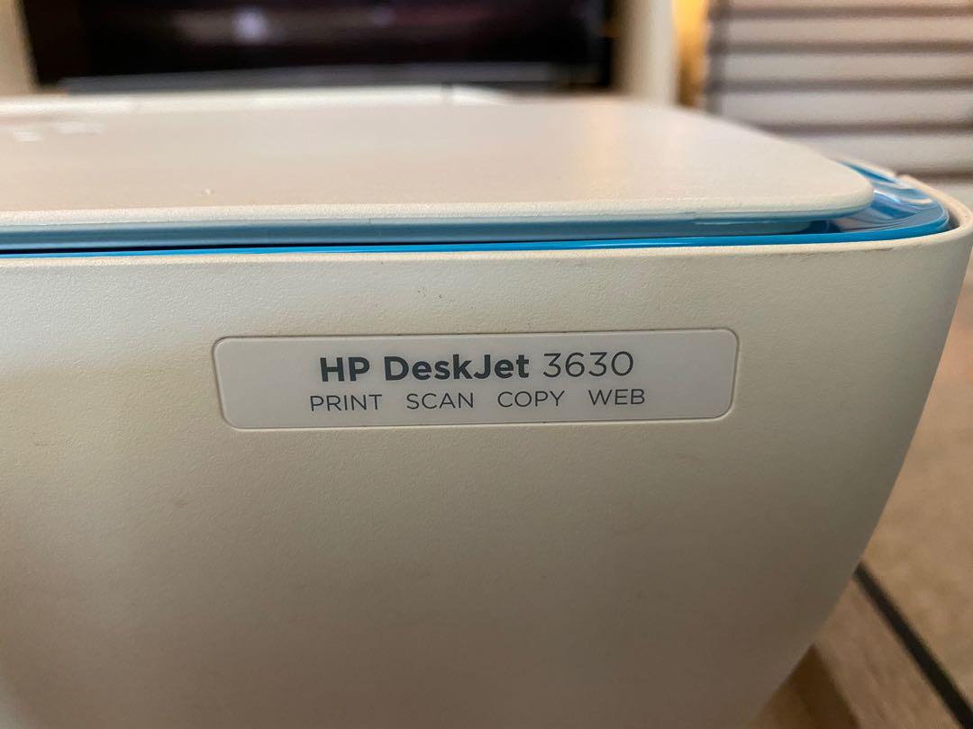HP Deskjet 3630 (Printer Copier Scanner), Computers & Tech, Printers ...