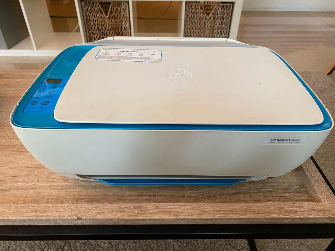 HP Deskjet 3630 (Printer Copier Scanner), Computers & Tech, Printers ...