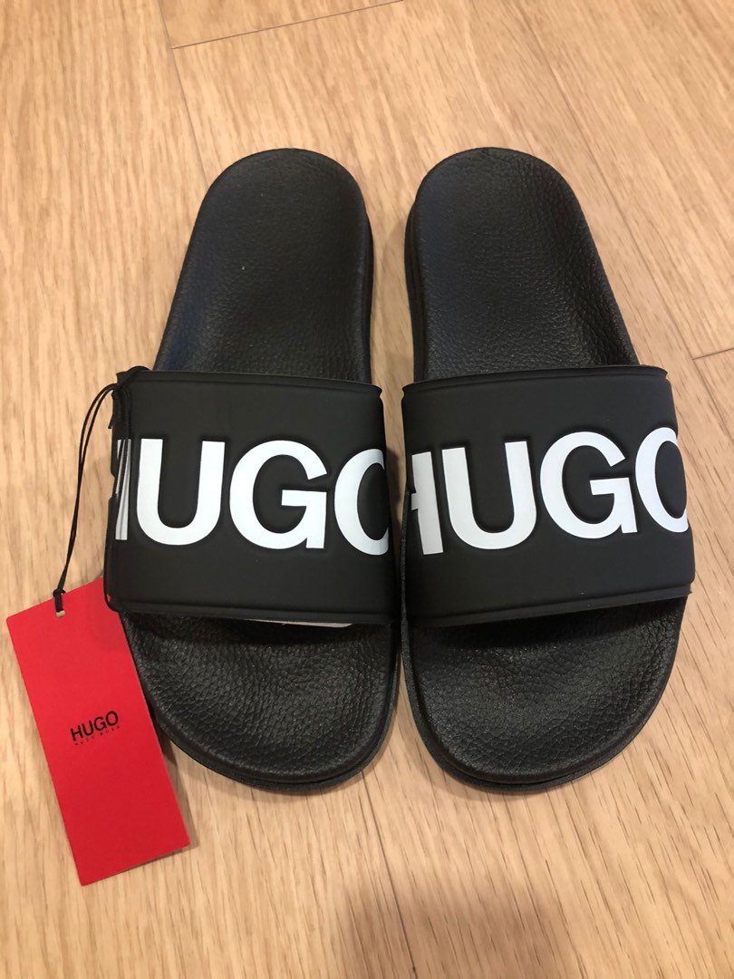 HUGO BOSS SLIDE , Men's Fashion, Footwear, Flipflops and Slides on ...