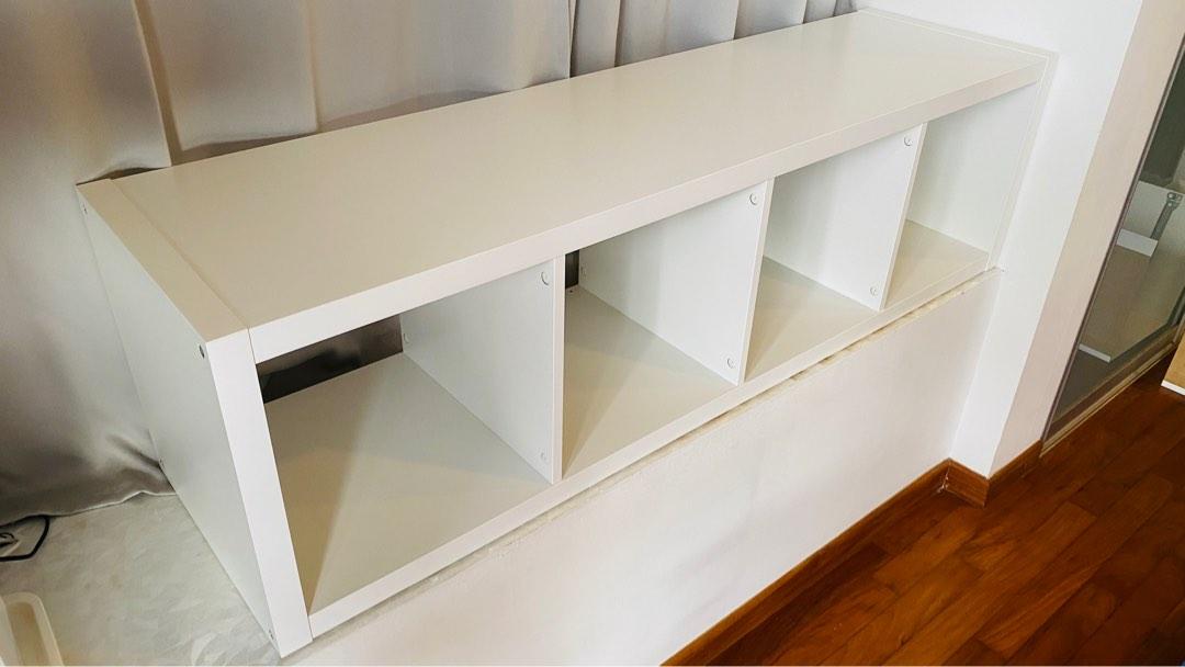 Ikea Kallax shelves 4 blocks, Furniture & Home Living, Furniture ...