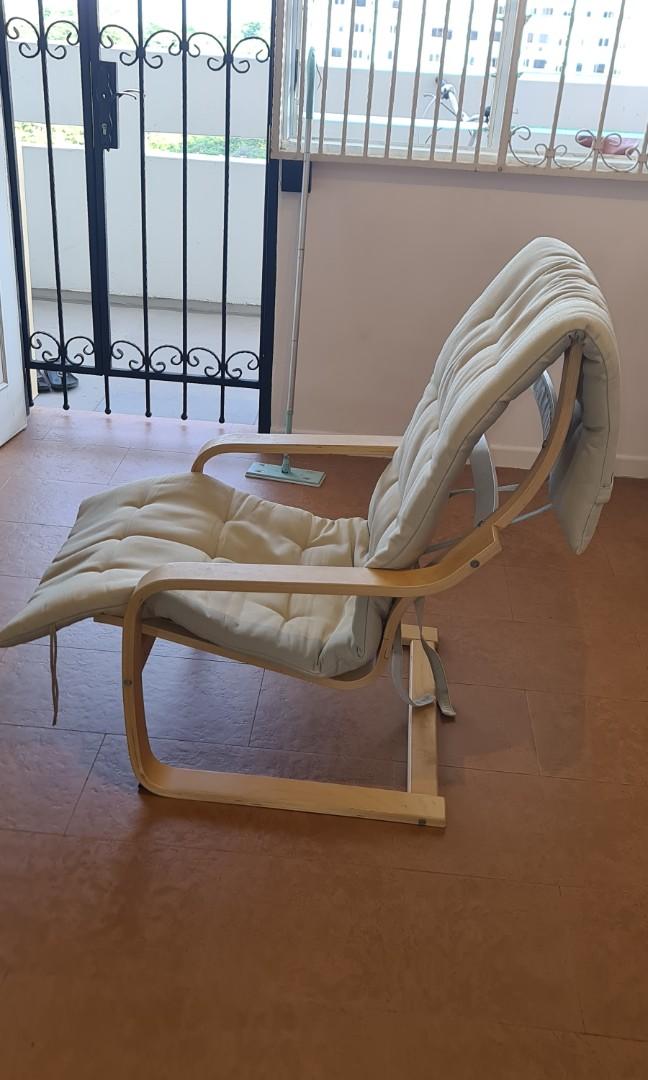 Ikea Poang Rocking Chair, Furniture & Home Living, Furniture, Chairs on ...
