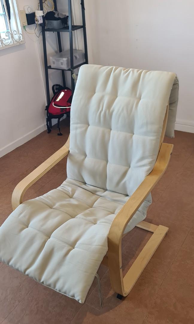 Ikea Poang Rocking Chair, Furniture & Home Living, Furniture, Chairs on ...