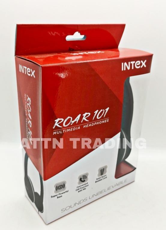 INTEX ROAR 101 MULTIMEDIA WIRED HEADPHONE, Audio, Headphones & Headsets ...