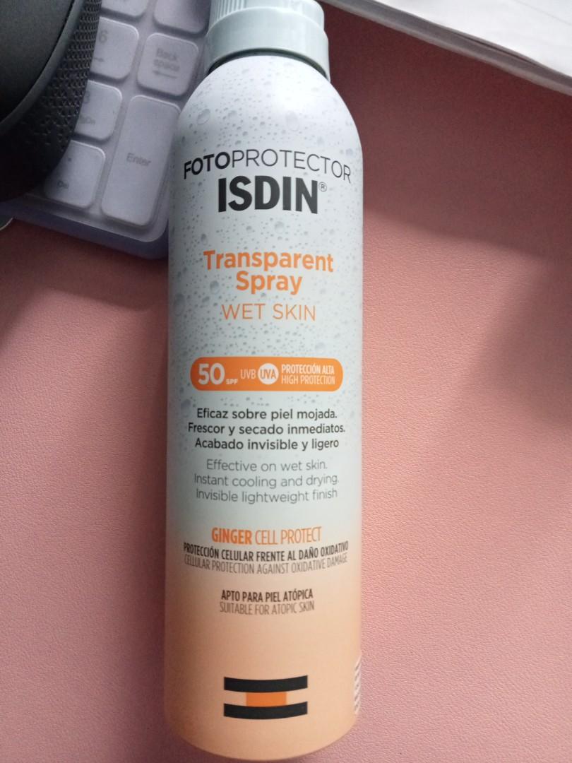 ISDN transparent wet skin spray Fotoprotector SPF 50 250ml, Beauty ...
