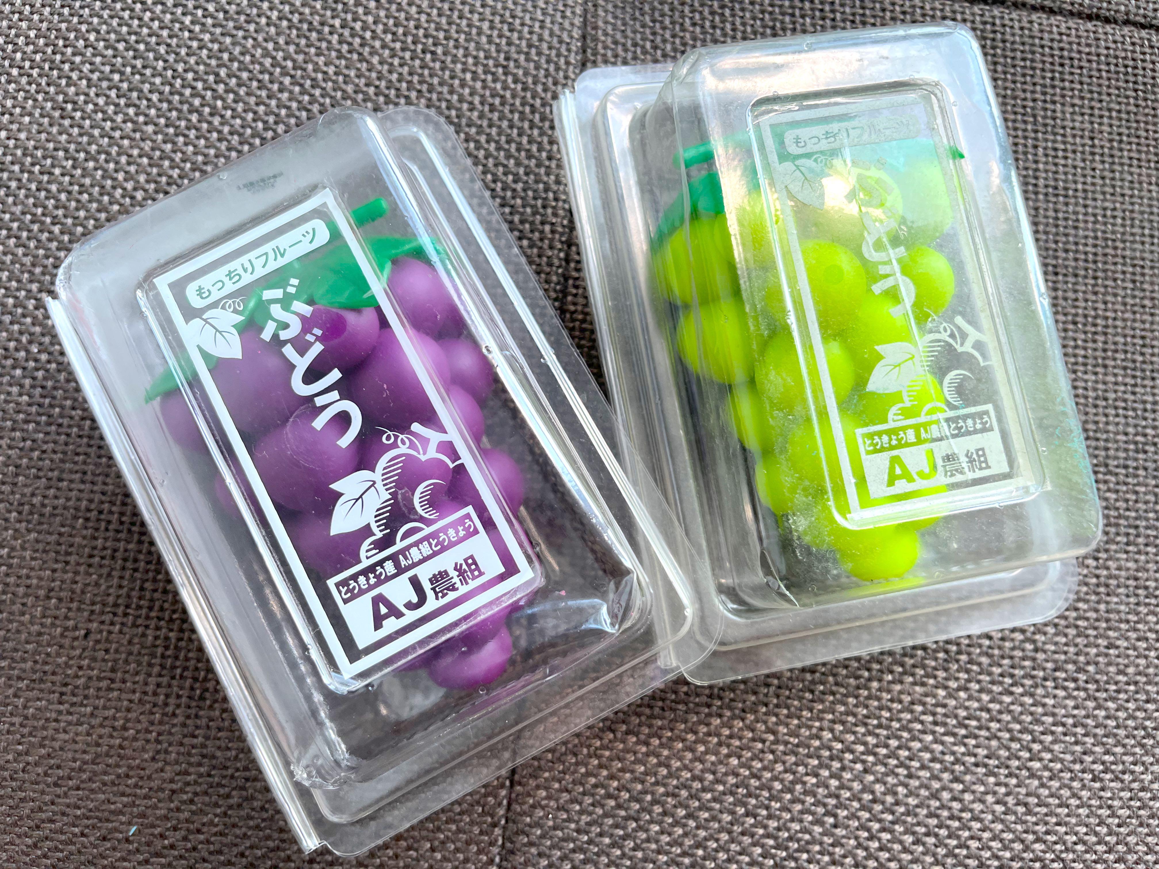 Japan Grapes Squishy Decorations, Hobbies & Toys, Toys & Games on Carousell
