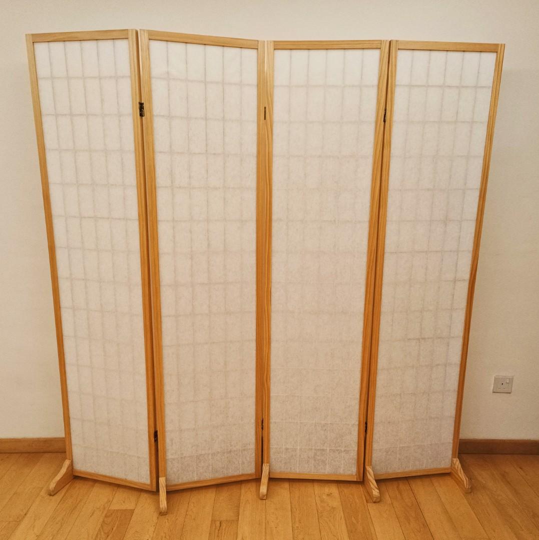 Japanese Style Room Partition/Divider, Furniture & Home Living ...
