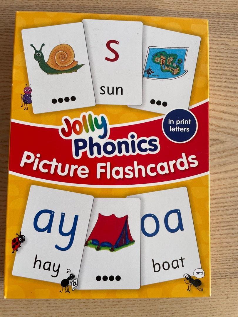 Jolly Phonics Picture Flashcards, Hobbies & Toys, Books & Magazines ...