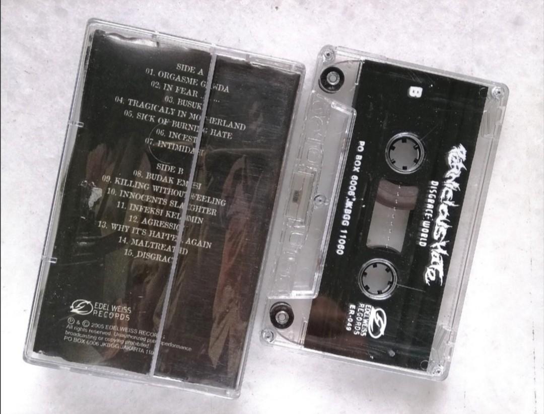 KASET - PERNICIOUSHATE "DISGACE WORLD" (2005), Hobbies & Toys, Music ...