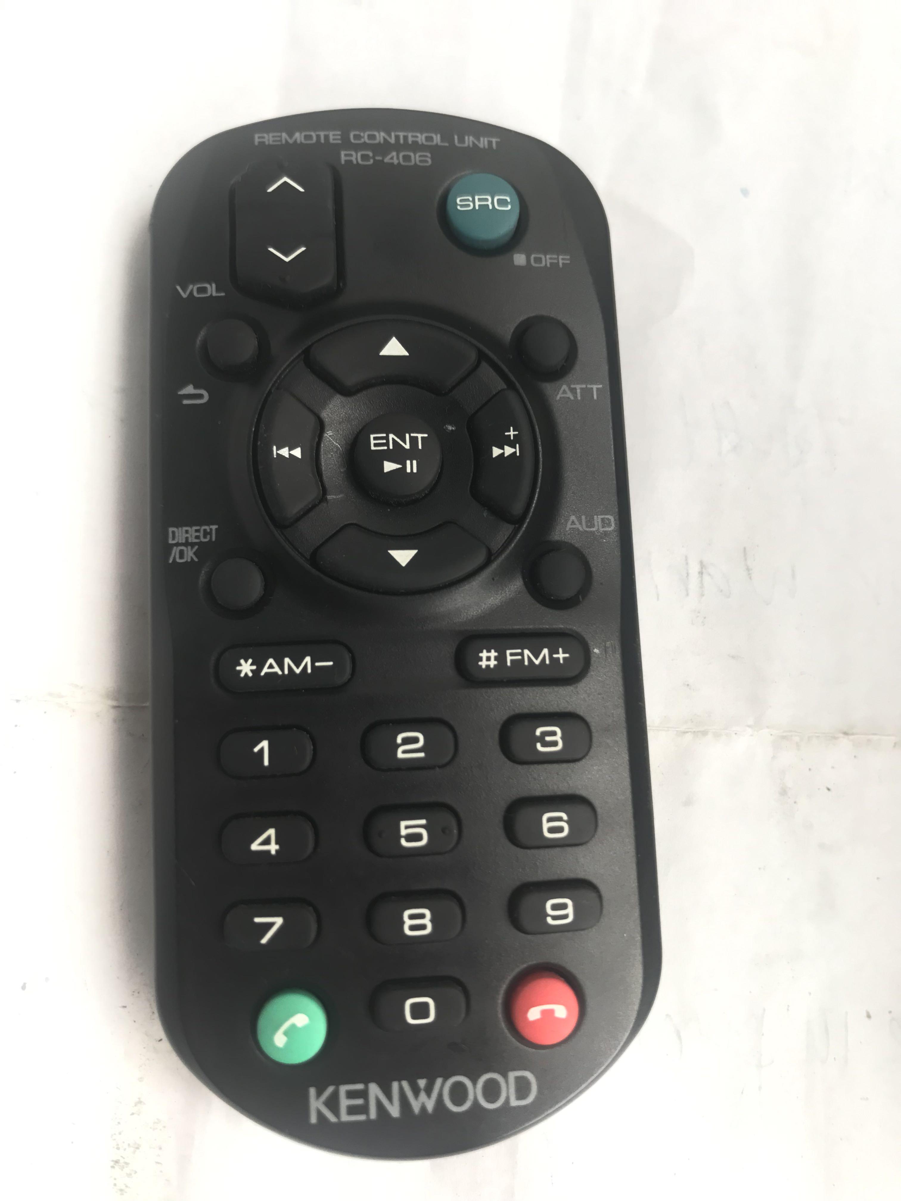 Kenwood RC-406 Remote Control Unit, Auto Accessories on Carousell