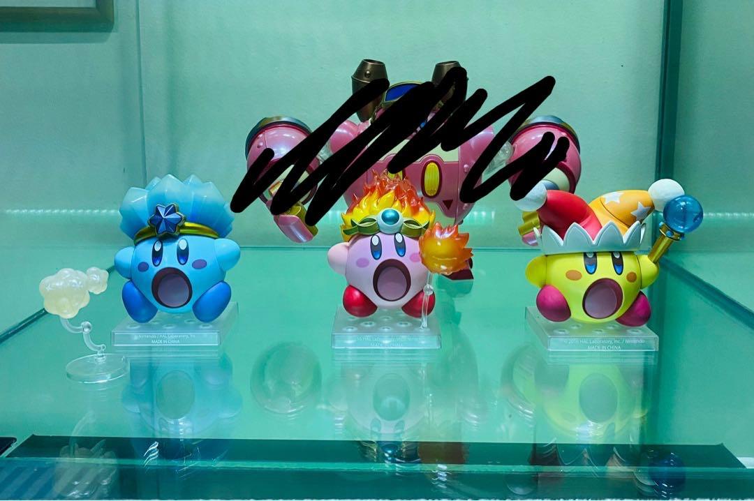 Kirby Nendoroid Set Kirby Ice Beam, Hobbies & Toys, Toys & Games on ...
