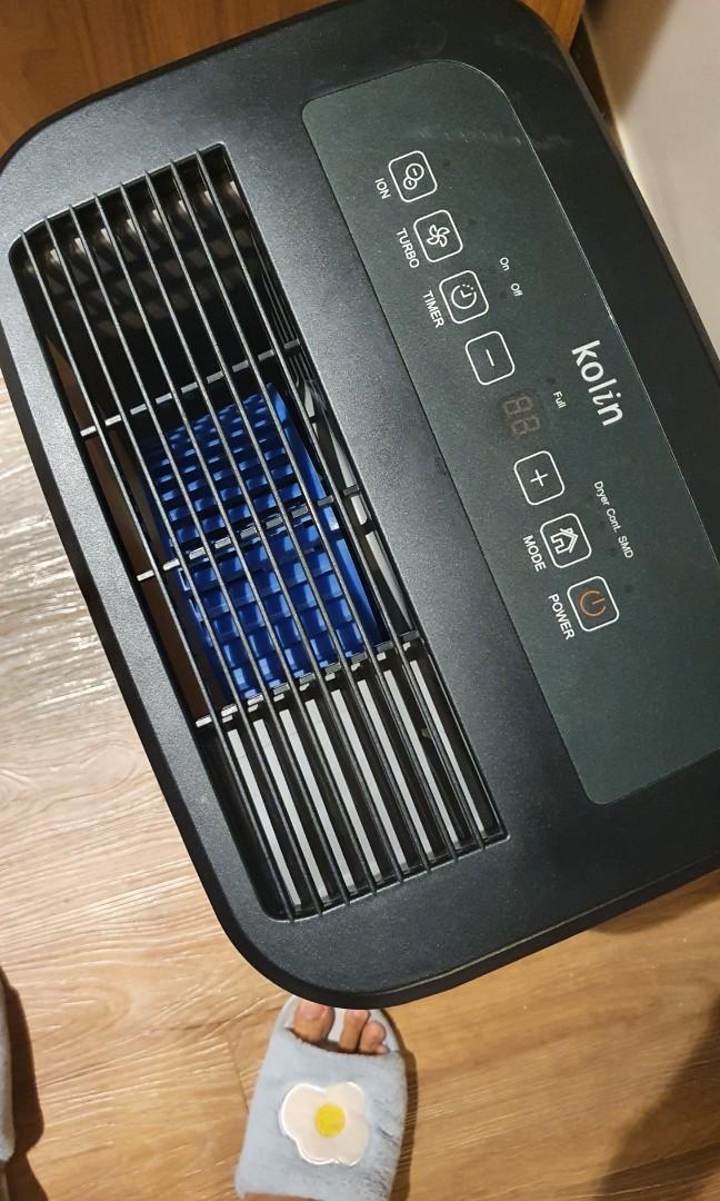 KOLIN DEHUMIDIFIER 20L/day, TV & Home Appliances, Air Conditioning and ...