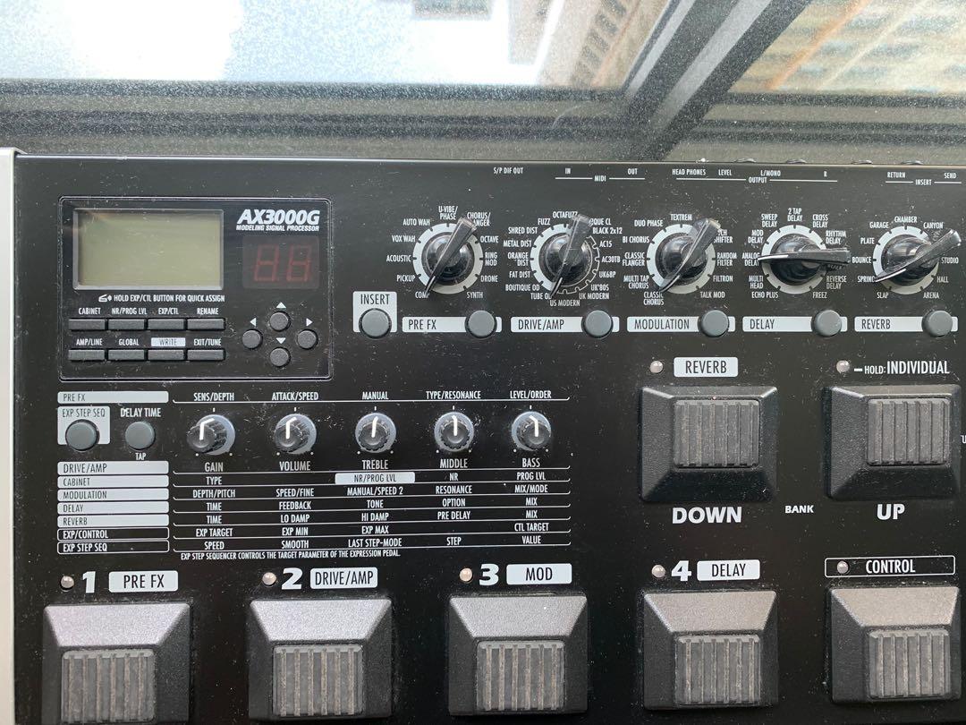 Korg AX3000G Multi Effects Guitar Pedal, Hobbies & Toys, Music & Media ...