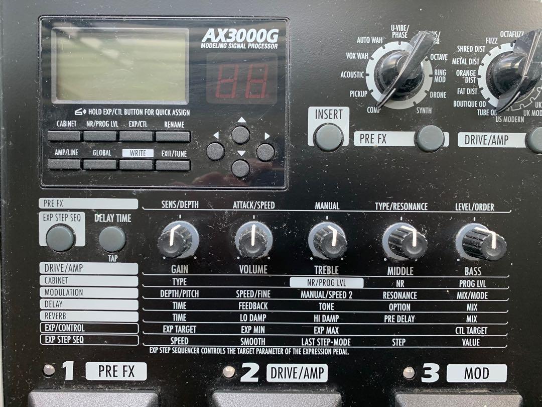 Korg AX3000G Multi Effects Guitar Pedal, Hobbies & Toys, Music & Media ...