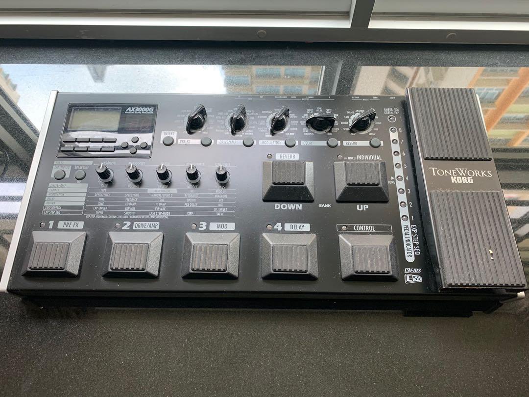 Korg AX3000G Multi Effects Guitar Pedal, Hobbies & Toys, Music & Media, Musical Instruments on ...