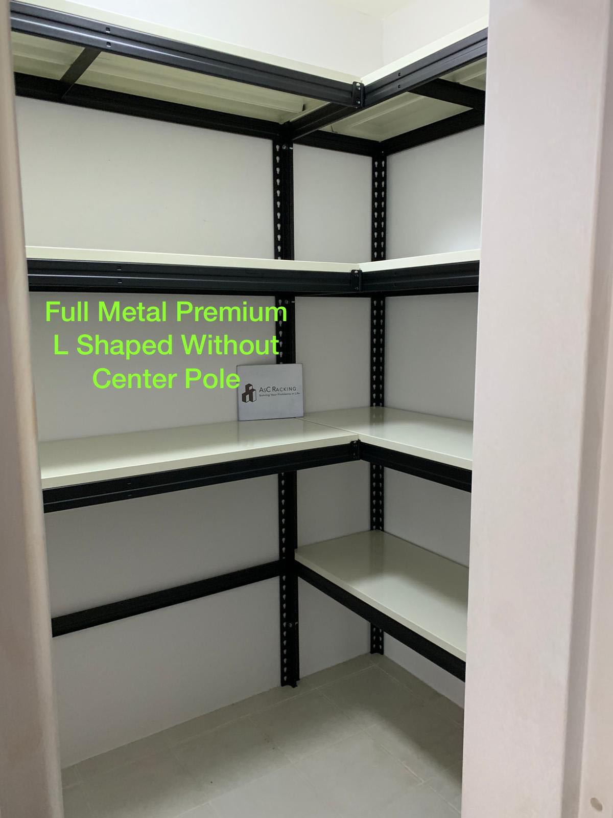 L Shaped Storage Racks, Furniture & Home Living, Furniture, Shelves ...