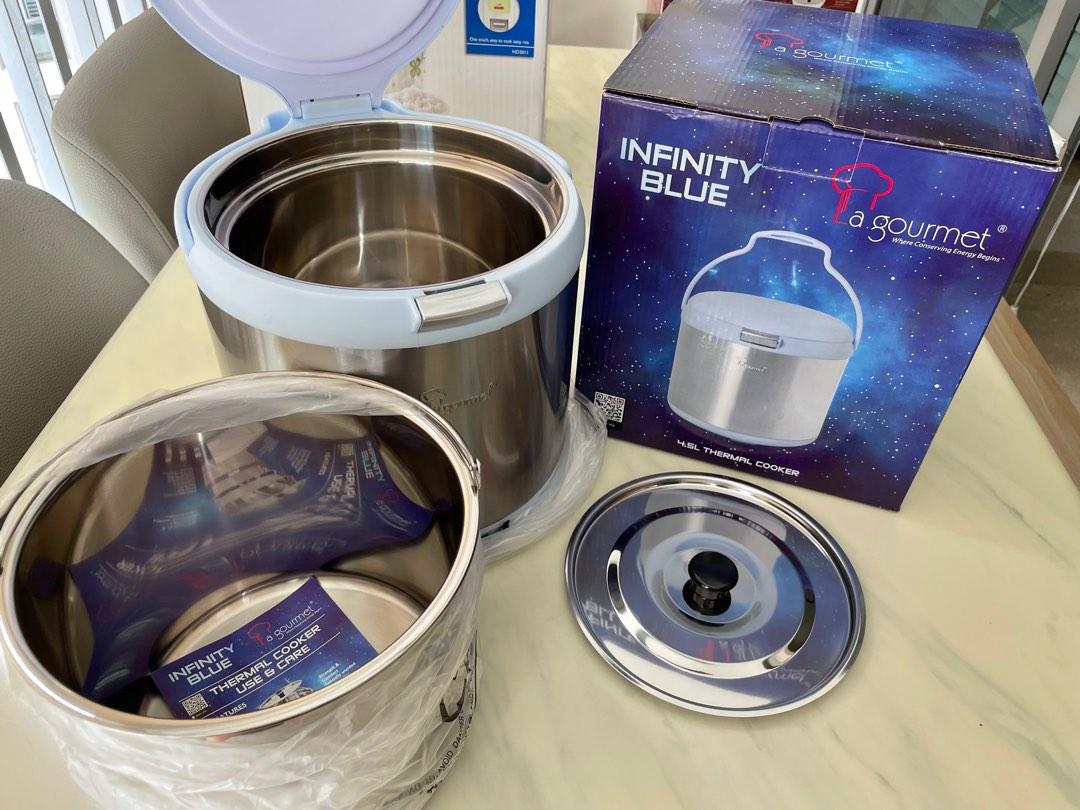 La Gourmet [INFINITY BLUE] Thermal Cooker 4.5L, TV & Home Appliances ...