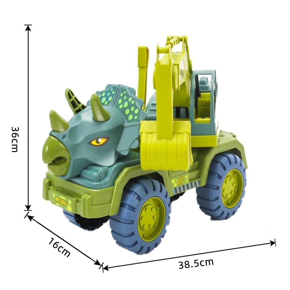 Large Dinosaur Engineering Trucks Children's Toys Excavators Dump ...