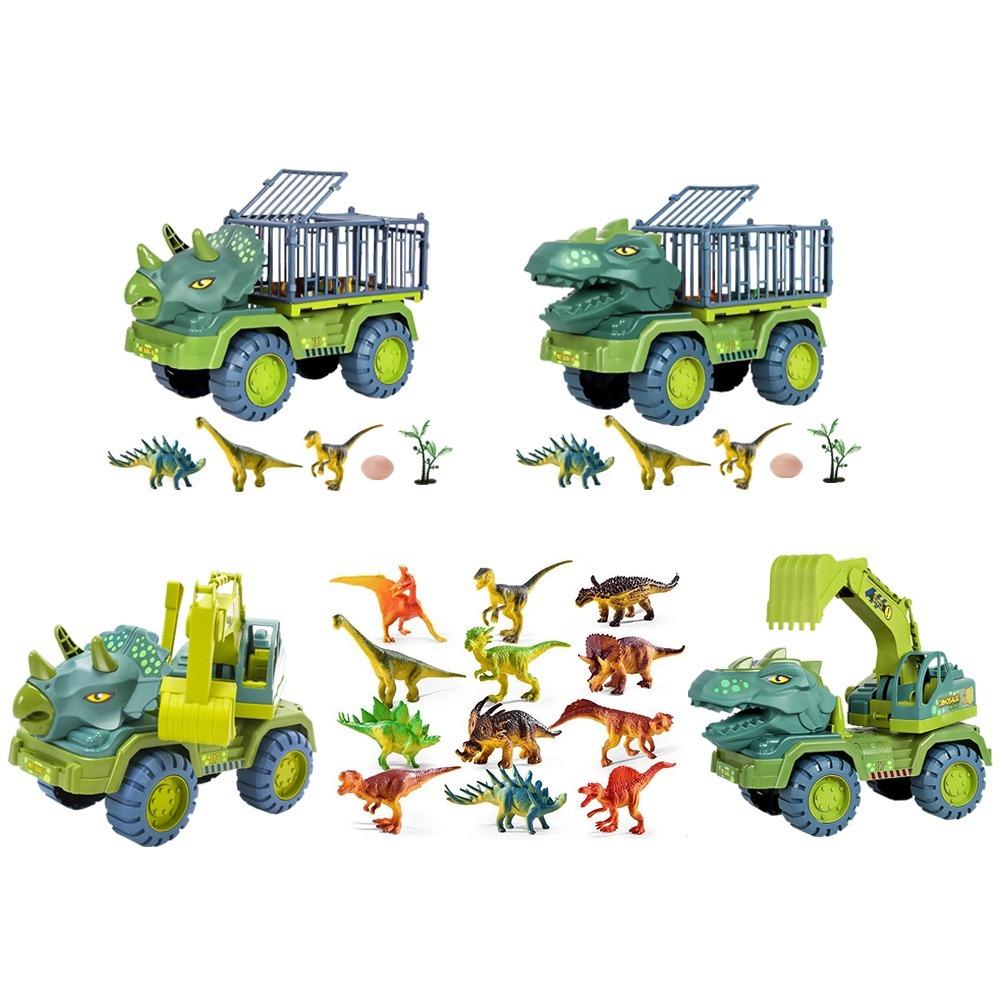Large Dinosaur Engineering Trucks Children's Toys Excavators Dump ...