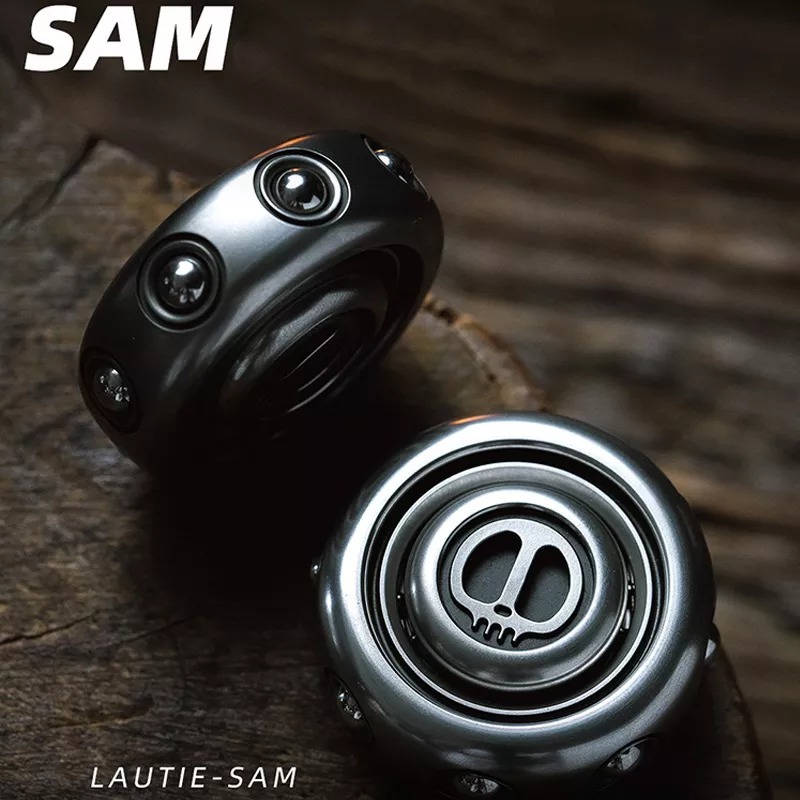 Lautie Sam Ring Metal Hand Spinner | Lautie SAM Ring Metal Gyro Spinner ...