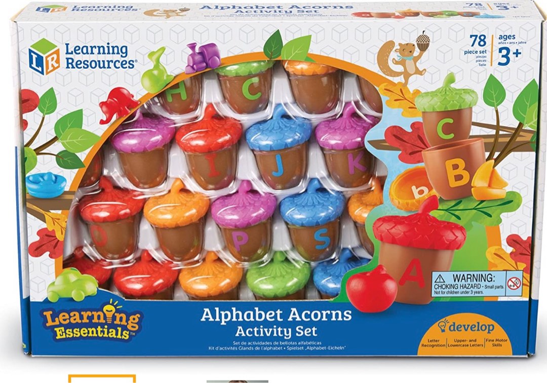 Learning resource acorn activity (78 pieces) brand new, Babies & Kids ...