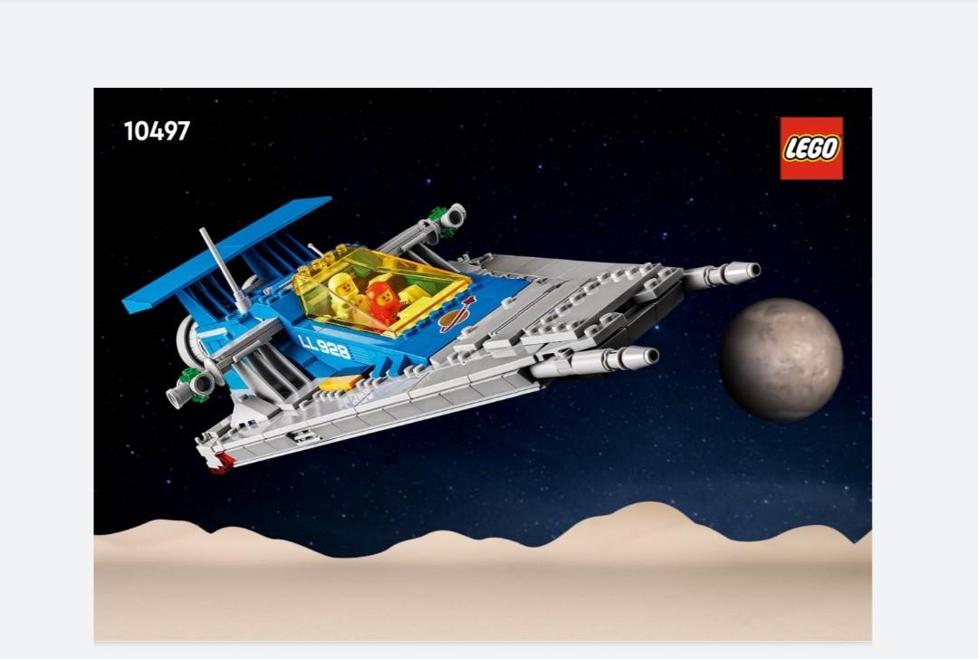 Lego 10497 Galaxy Explorer Space creator expert comes with alternate ...
