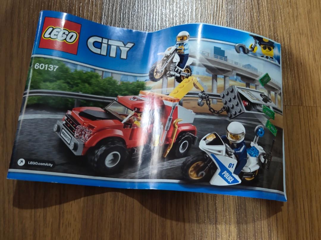 Lego set 60137 city tow truck, Hobbies & Toys, Toys & Games on Carousell
