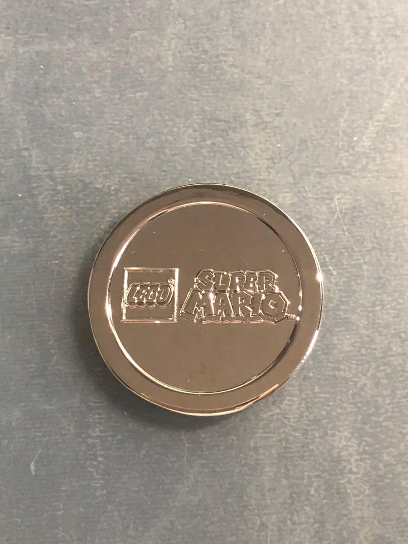 Lego super mario silver coin - limited edition, 興趣及遊戲, 玩具 & 遊戲類 - Carousell