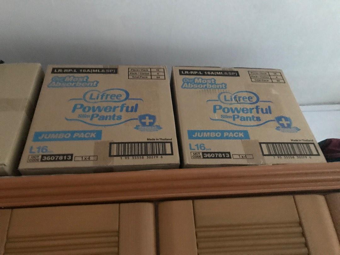 Lifree Adult Diaper Powerful Slim Pants - L sized 16 pieces per pack ...