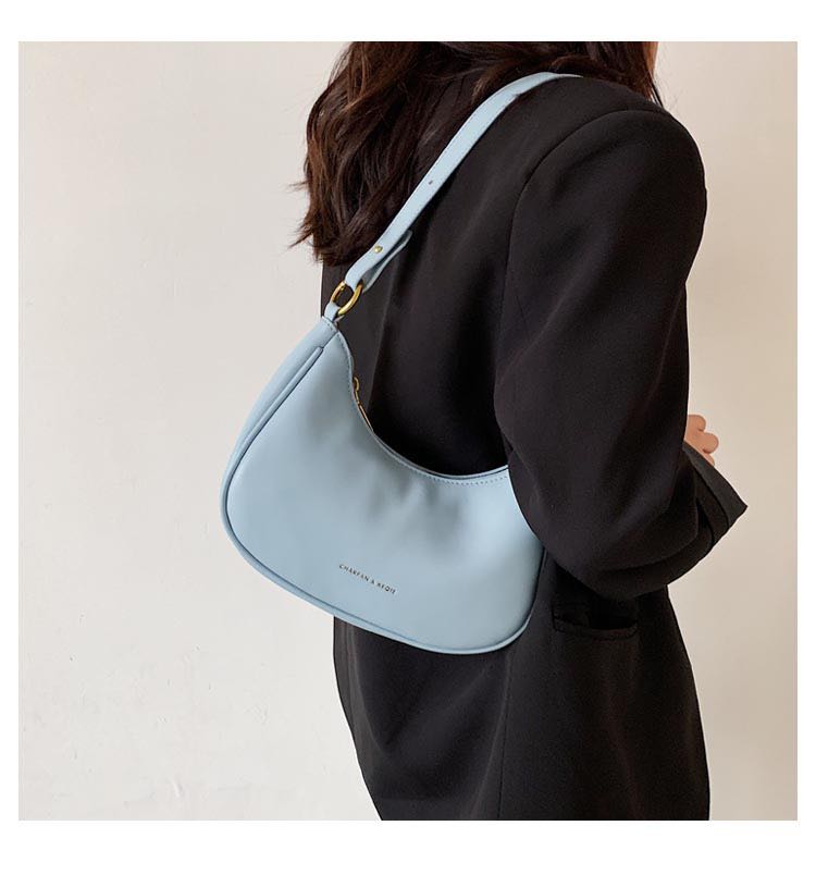 Light Blue Hangbag, Women's Fashion, Bags & Wallets, Shoulder Bags on ...