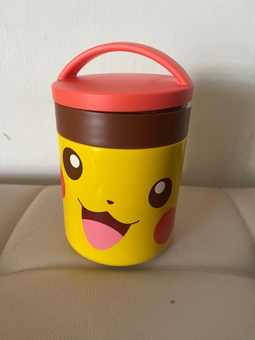 Limited edition Pokémon Pikachu Thermal pot, Babies & Kids, Nursing ...