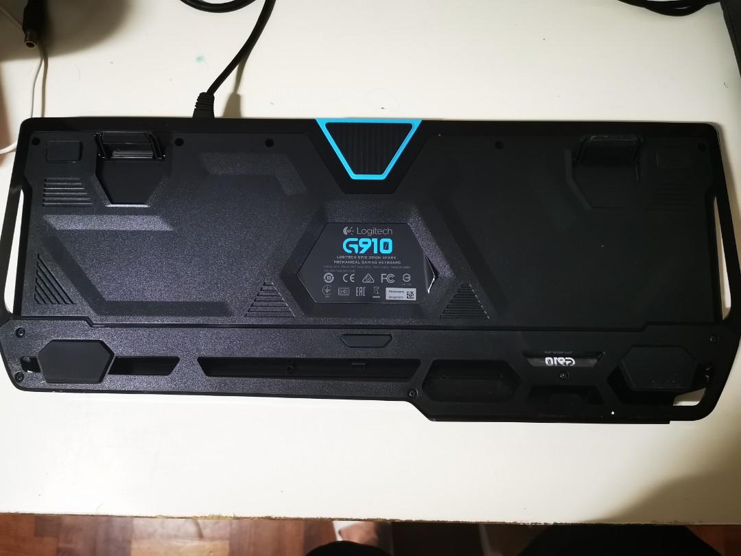 Logitech G910 RGB Mechanical Gaming Keyboard, Computers & Tech, Parts ...