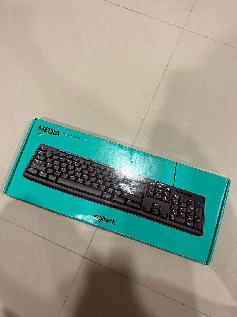 Logitech Wired Keyboard Computers Tech Parts Accessories Computer Keyboard On Carousell