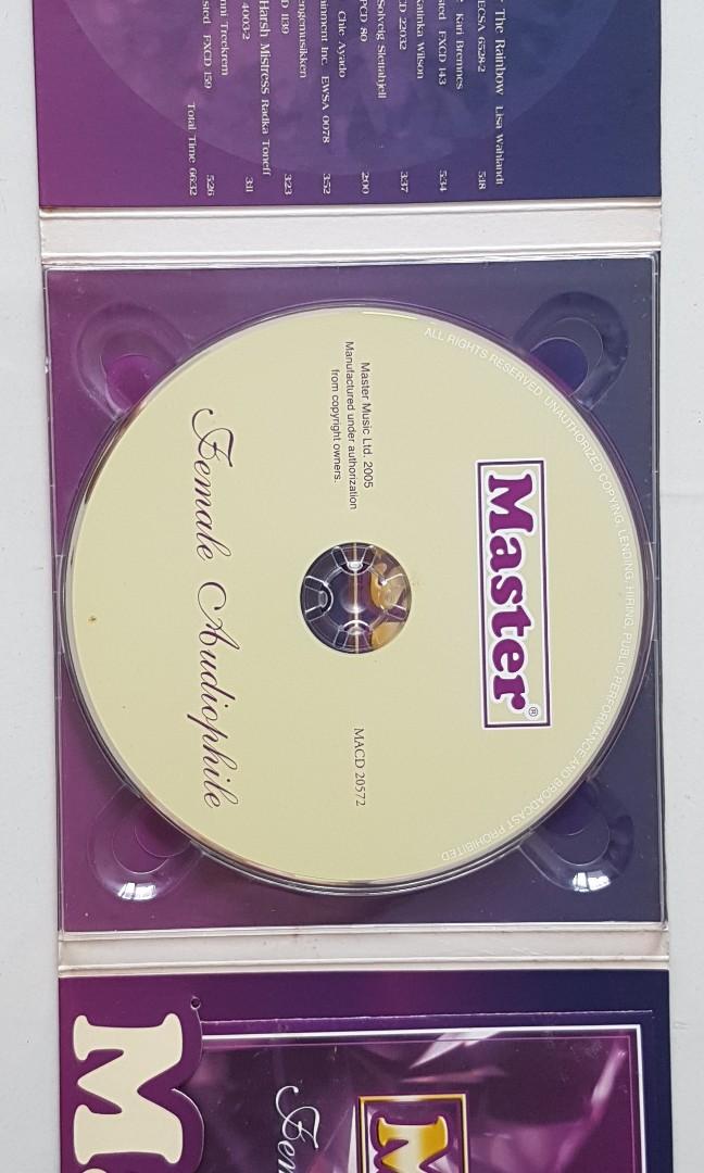 Master Female Audiophile CD, Hobbies & Toys, Music & Media, CDs & DVDs ...