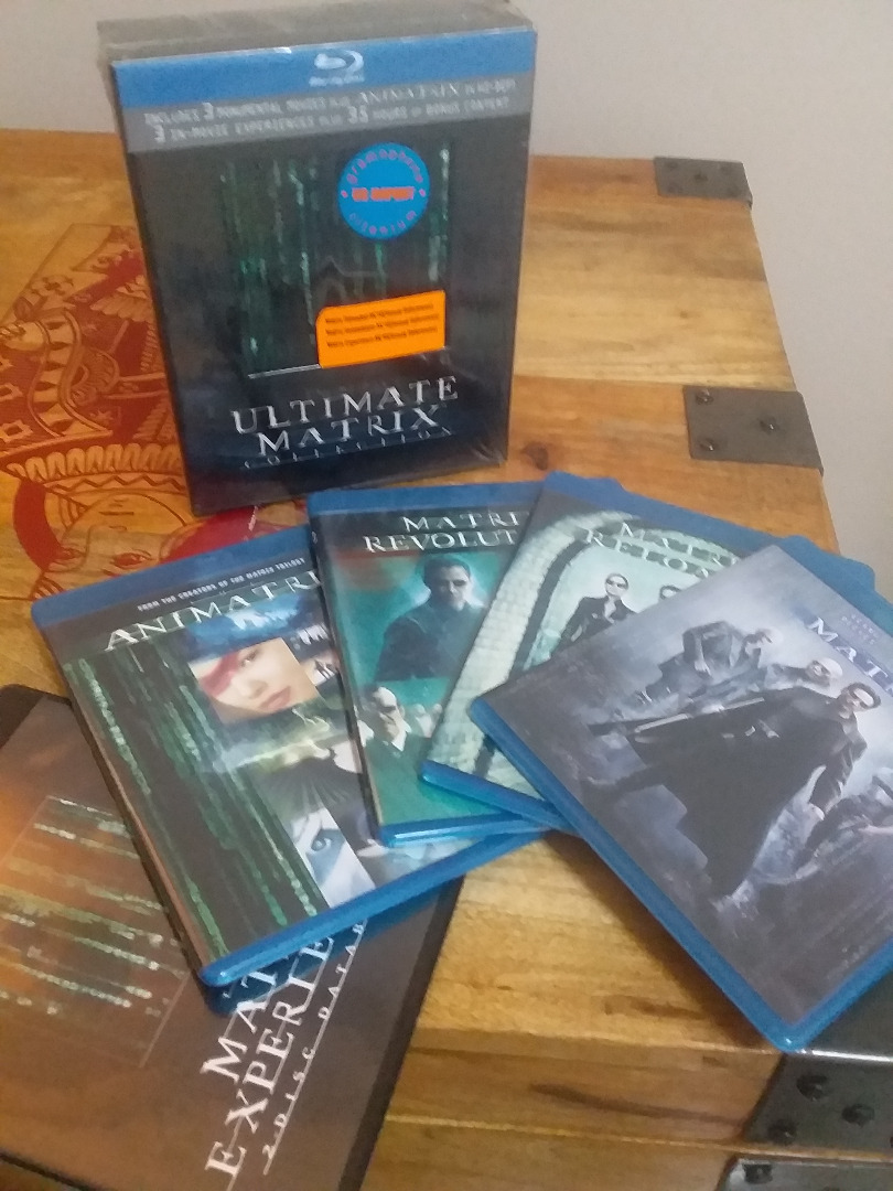 MATRIX TRILOGY Blu-Ray Box Set Ultimate collectible, Hobbies & Toys ...