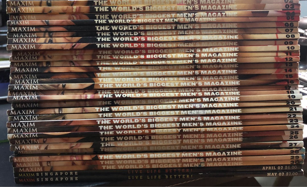 Maxim Singapore, Hobbies & Toys, Books & Magazines, Magazines on Carousell