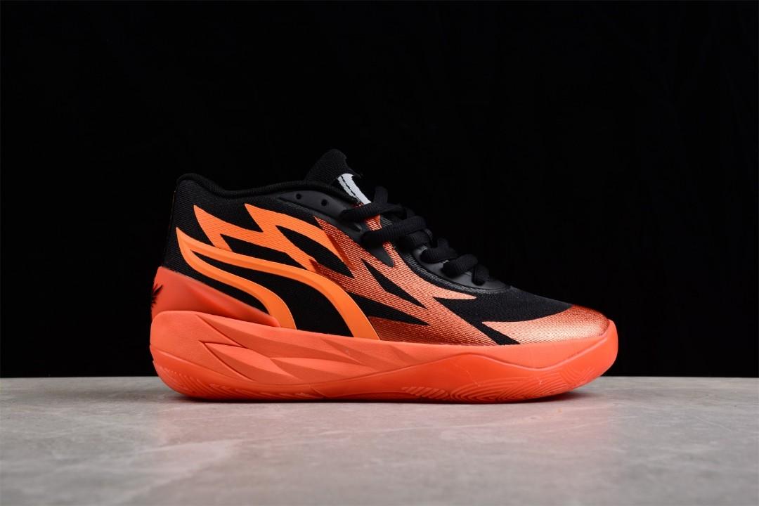 MB1× Puma Rick and Morty Black Orange, Men's Fashion, Footwear ...