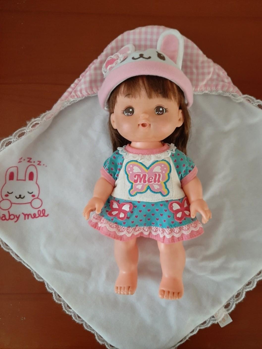 Take all Mell Chan Set, Bayi & Anak, Mainan & Baby Walker di Carousell