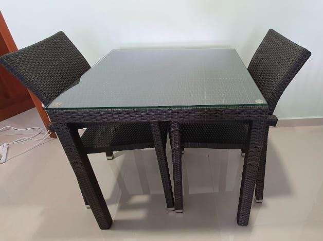 Midas Outdoor Table Set, Furniture & Home Living, Furniture, Tables ...