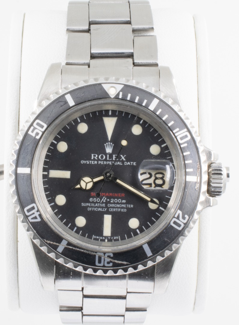 Military Rolex Submariner "Red" MK 4 Ref: 1680, Box and papers, Luxury ...