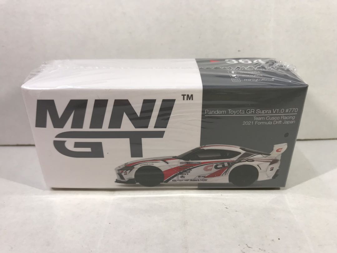 Minigt 364 Pandem Toyota GR Supra Cusco MINI GT, 興趣及遊戲, 玩具 & 遊戲類 - Carousell