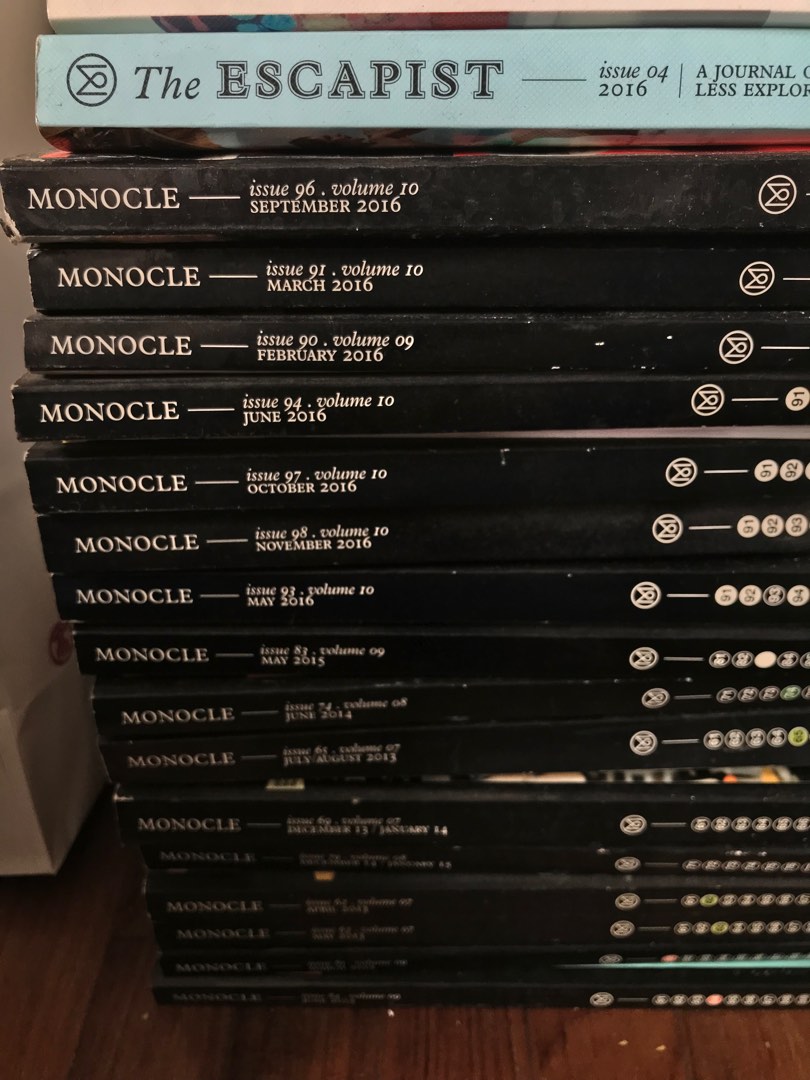 Monocle Magazines Past Issues, Hobbies & Toys, Books & Magazines ...