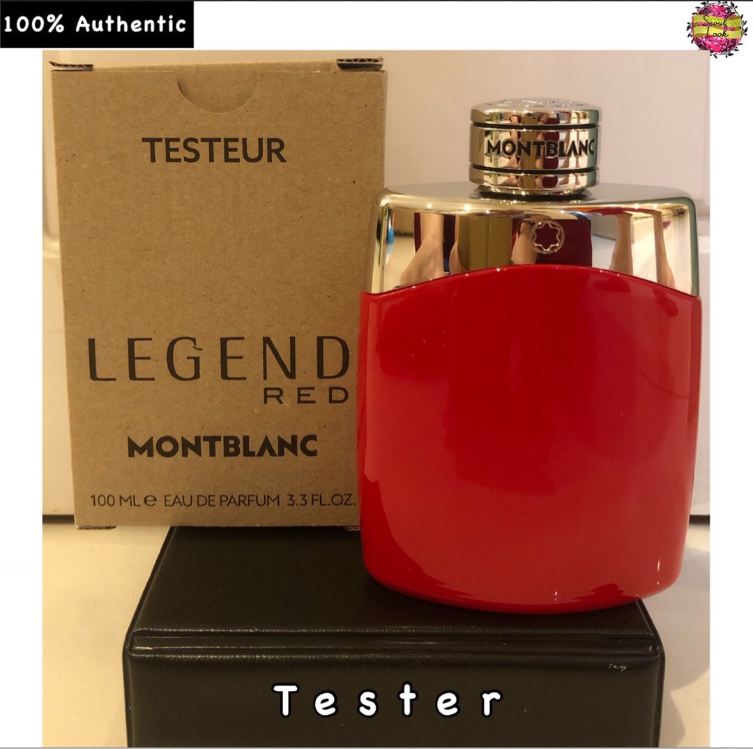 Mont Blanc Legend Red EDP 100ml for Men (Tester), Beauty & Personal ...