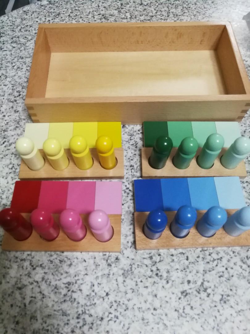 Montessori color sorting, Hobbies & Toys, Toys & Games on Carousell