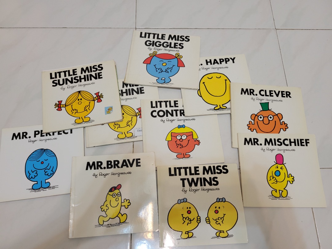 mr.men and little miss story book 英文 兒童 故事書, 興趣及遊戲, 書本 & 文具, 小說 & 故事書 ...
