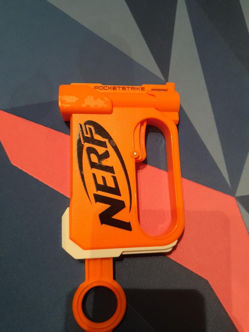 Nerf Pocketstrike Blaster, Hobbies & Toys, Toys & Games on Carousell