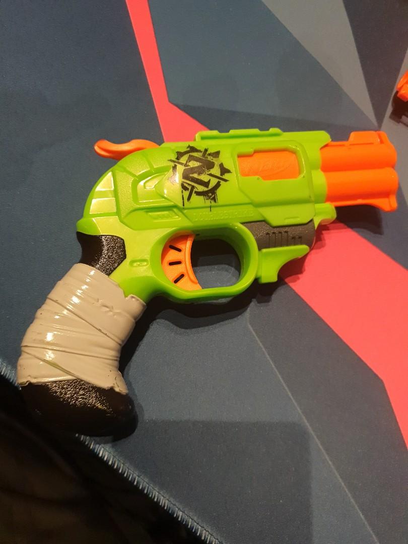 Nerf Zombie Strike DoubleStrike Revolver, Hobbies & Toys, Toys & Games ...